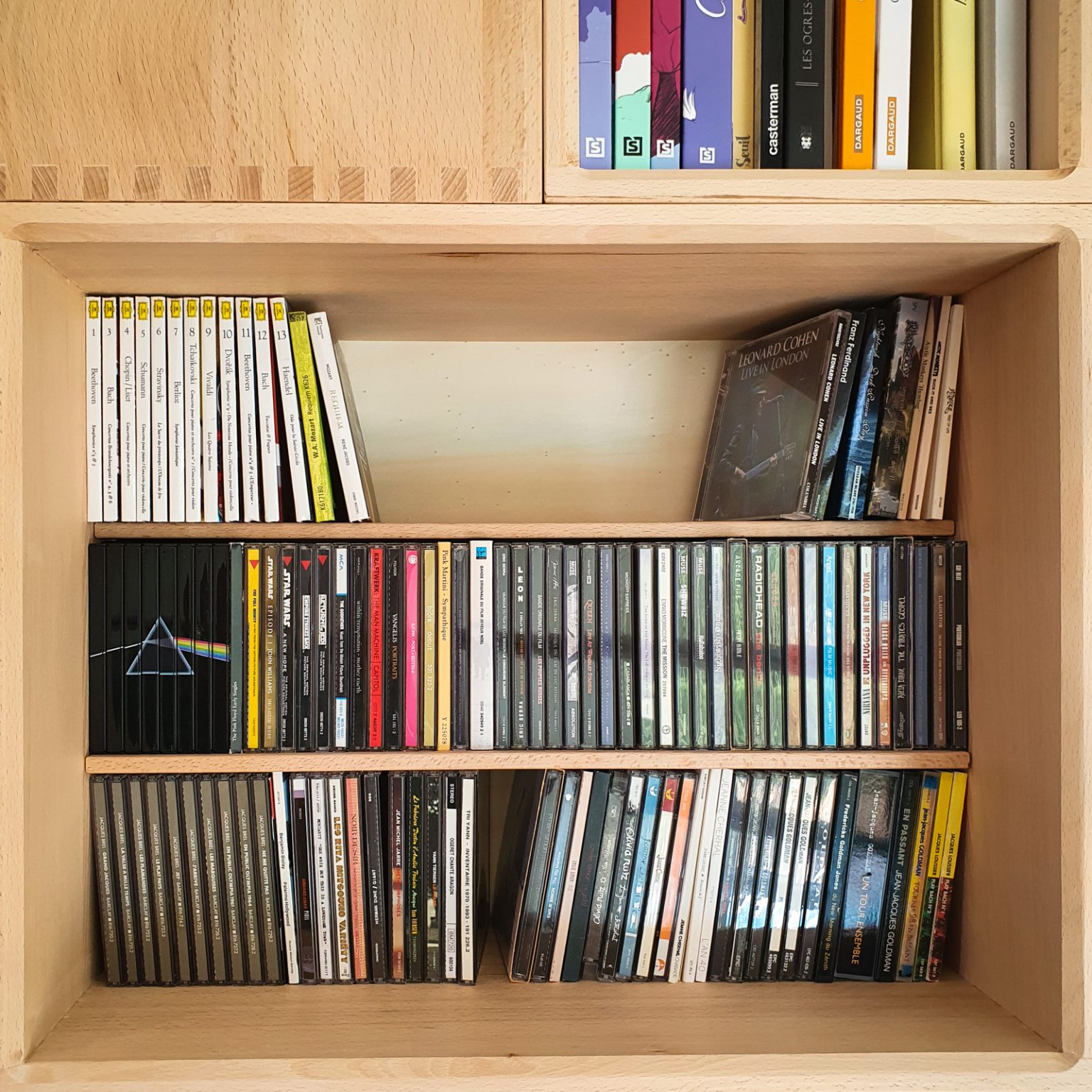 Modulivre : bibliothèque BD DVD Vinyles CD - Boask